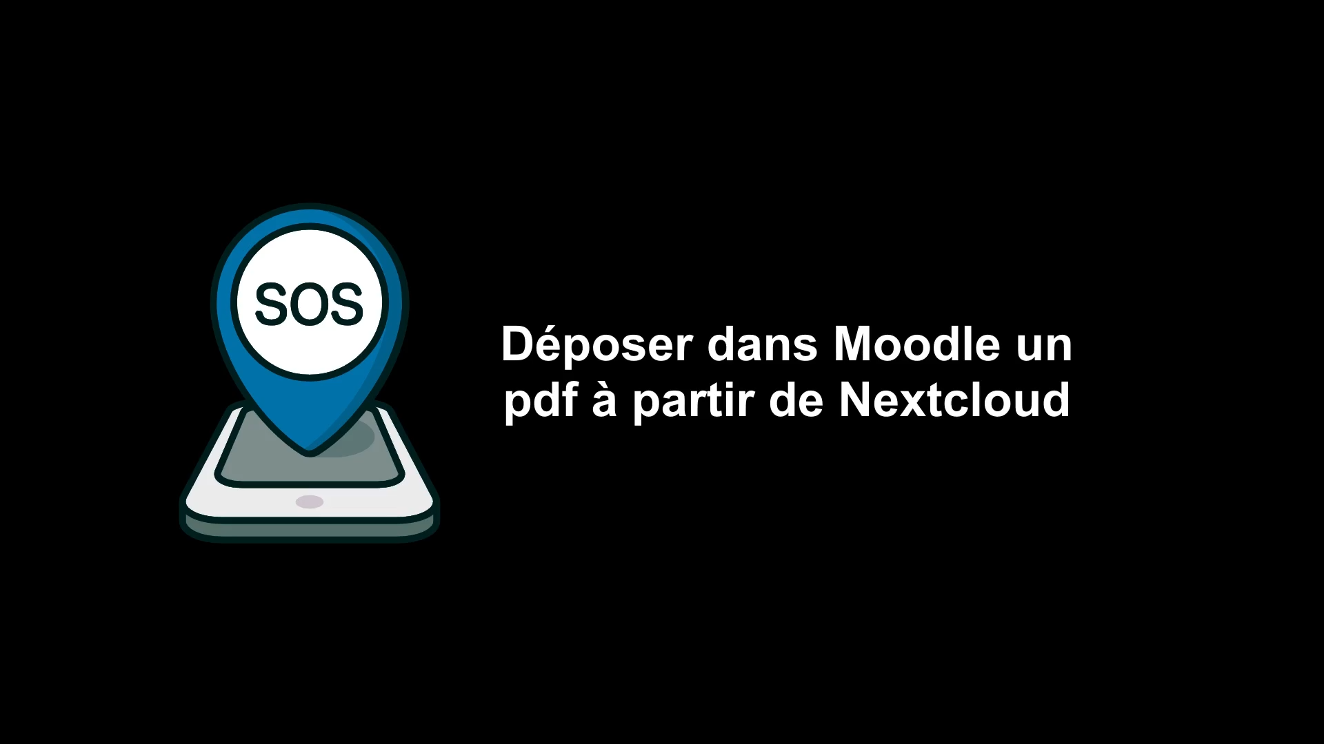 Pod - Déposer Sur Moodle En Pdf Un Document Fait D…